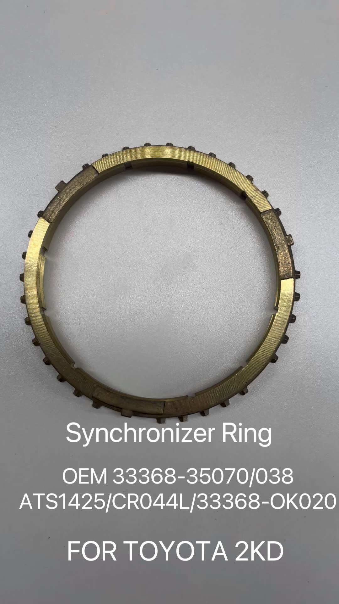 Transmission Gearbox Parts Synchronizer Ring Oem 33368-35070/038 ...