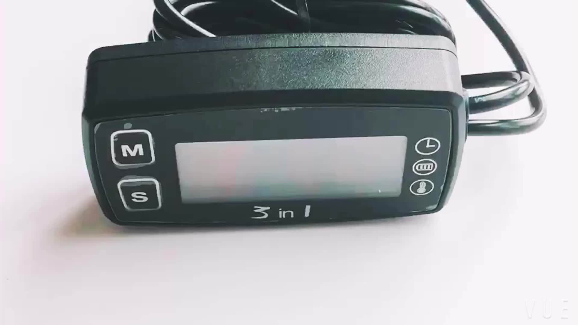 Runleader 3 In 1 Multi Functional Meter Temperature Meter Clock For ...