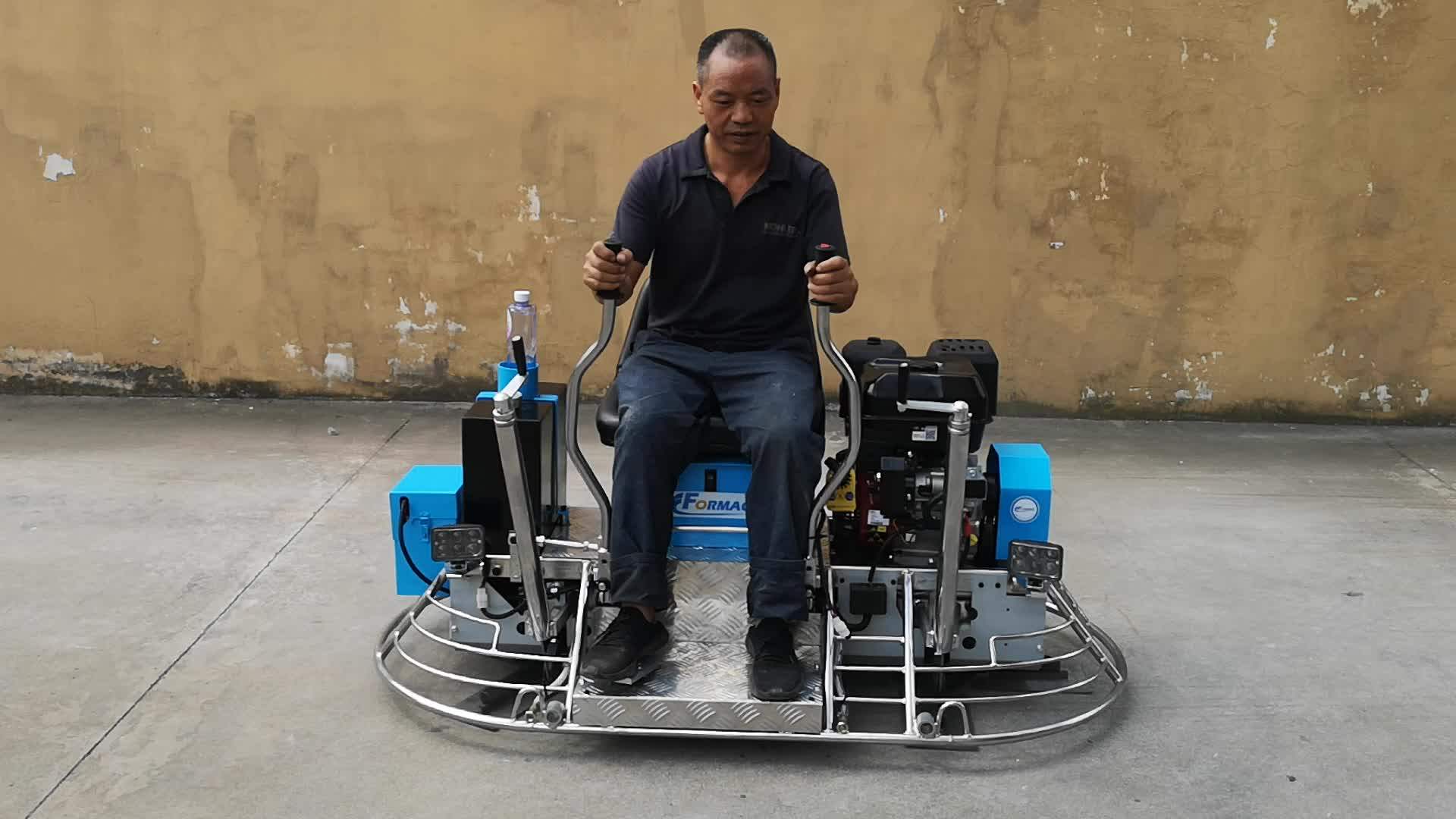 Formac Rpt-830n Concrete Riding Helicopter And Ride On Power Troweling ...