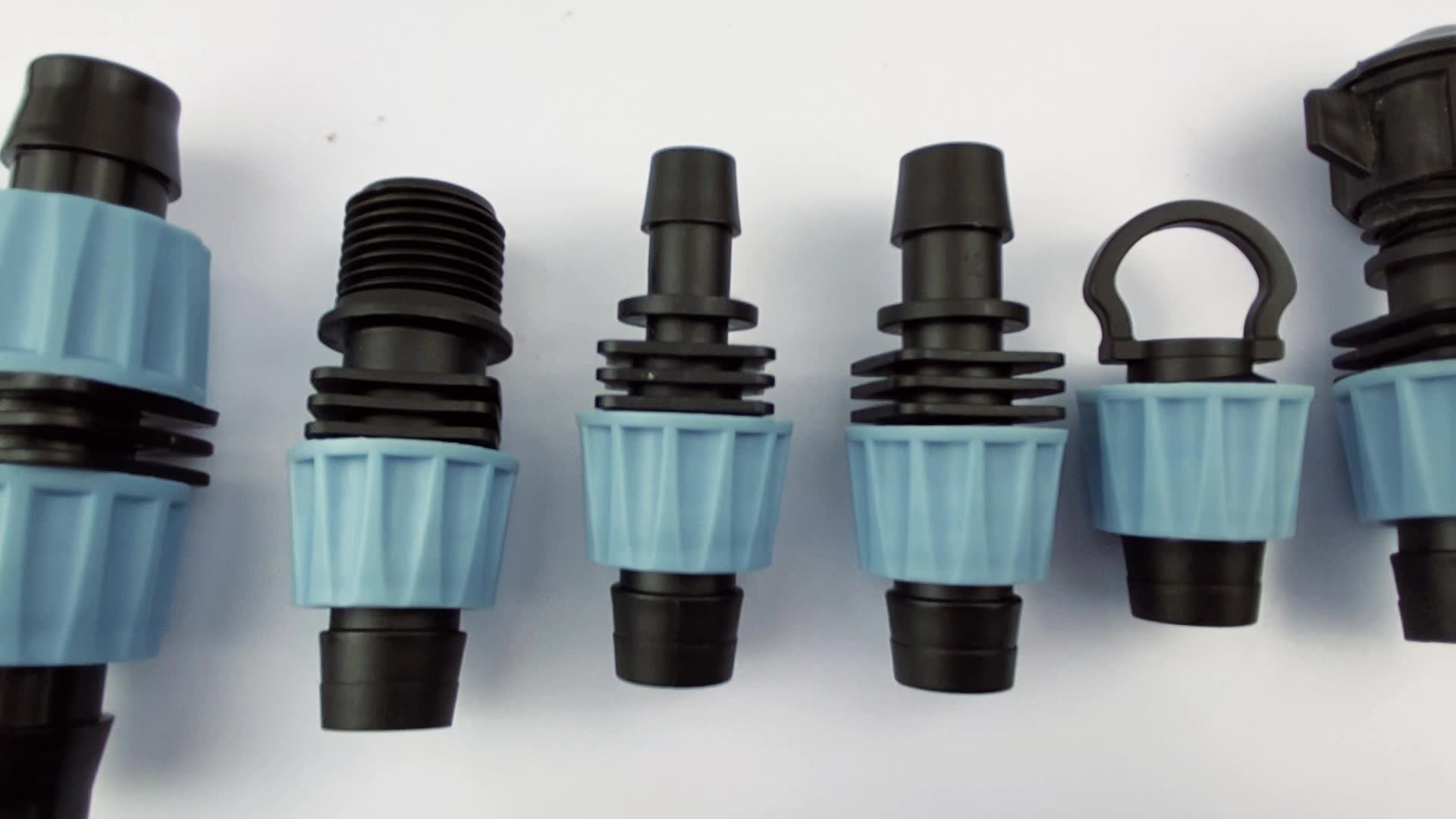 Irrigation Tape Fittings For Pe Pipe 16mm Drip Irrigation System Lock ...