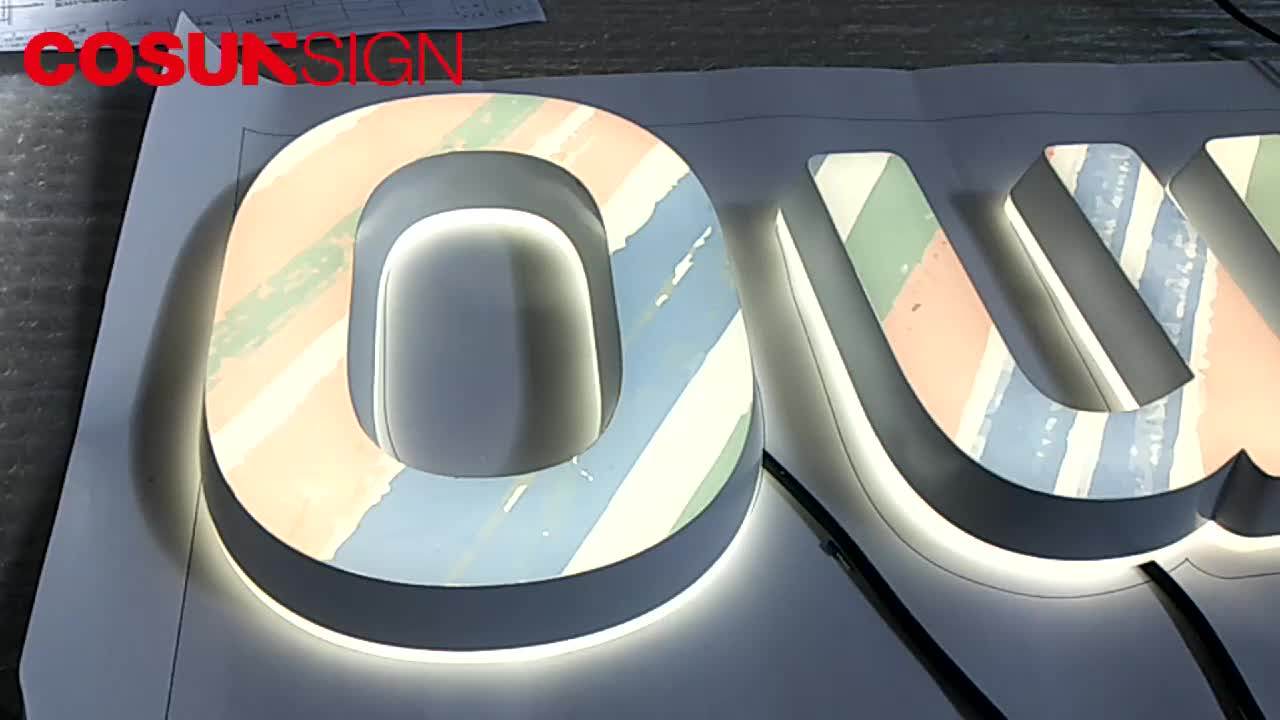 3d Lighting Acrylic Mini Led Channel Letter Sign/bending Machine Making ...