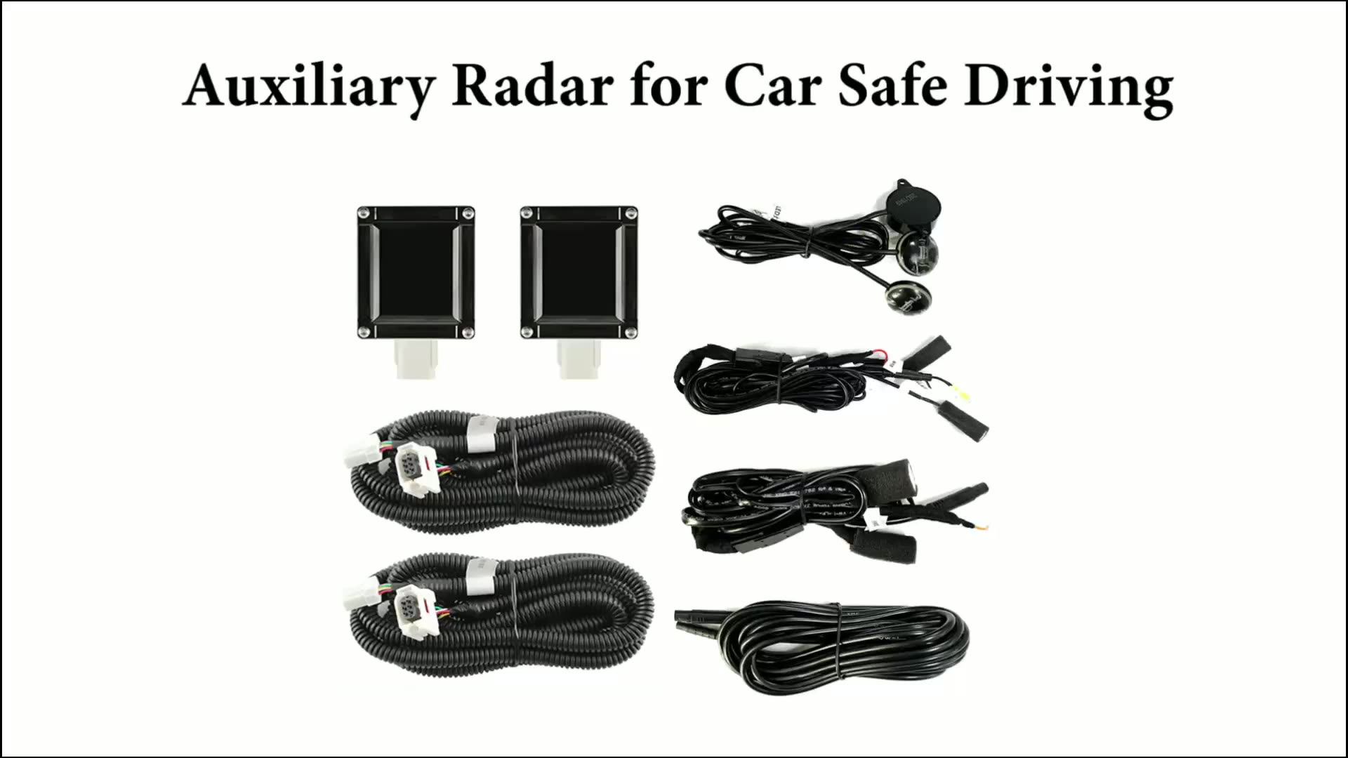 Vehicle Detection Radar Safety System Blind Spot Detection System Bsd ...