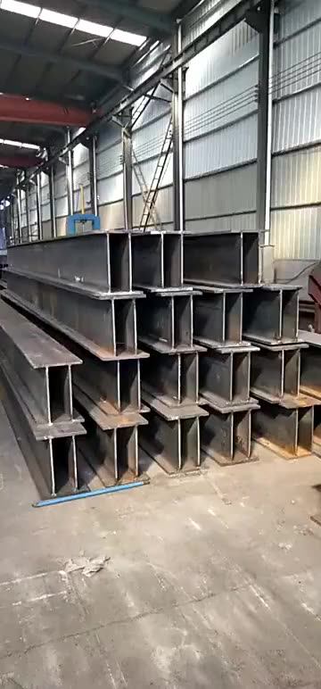 H Steel Beam Hot Dip Galvanised Heavy Horizontal Structural Carbon ...