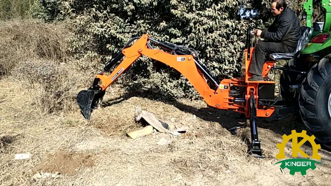 Lw4 Lw5 Lw6 Lw7 Lw8 Lw9 3-point Linkage Backhoe For Farm Tractor - Buy ...