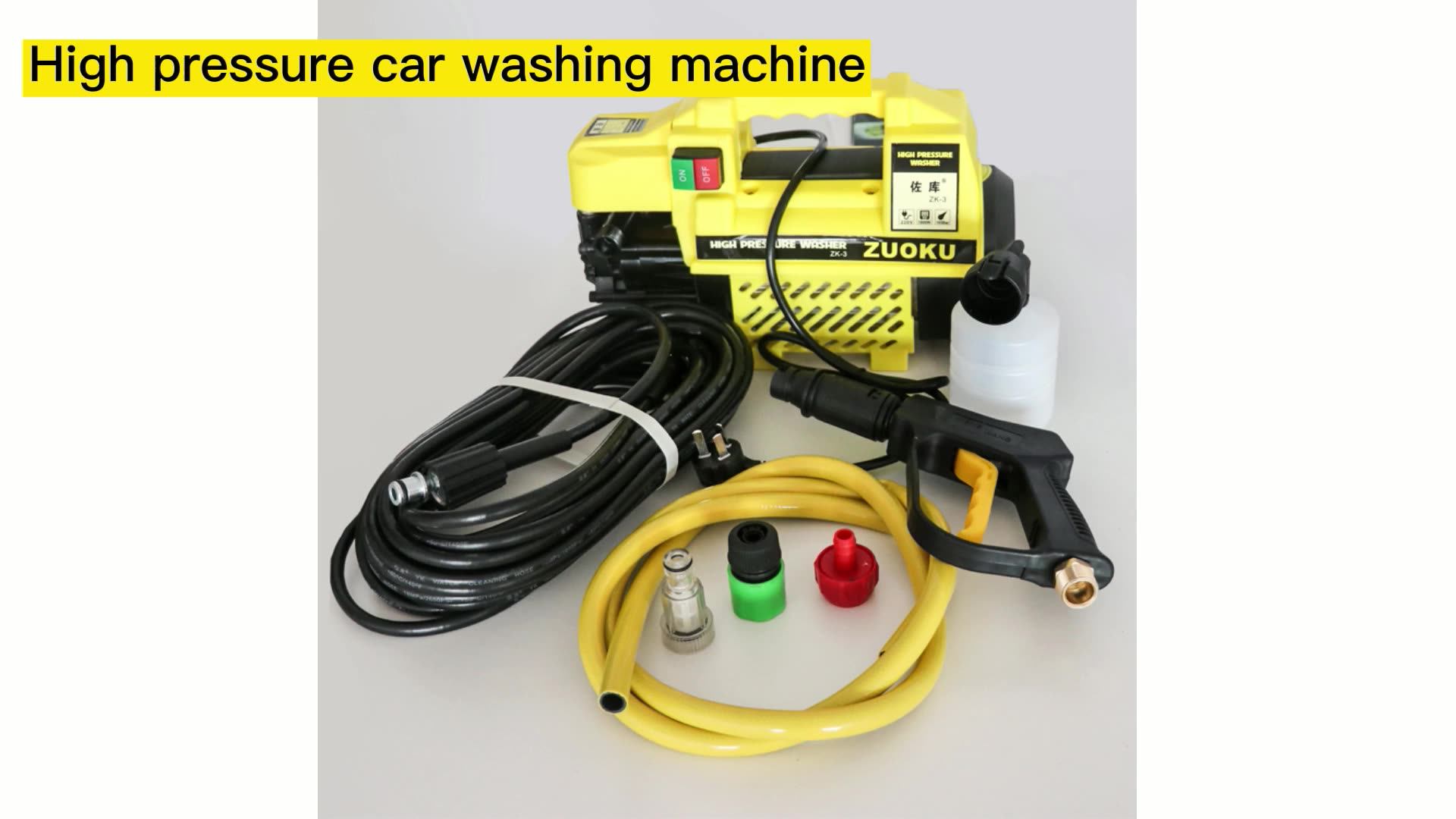 140bar 2000psi 8l/min Hand Portable Small Household High Pressure Car ...