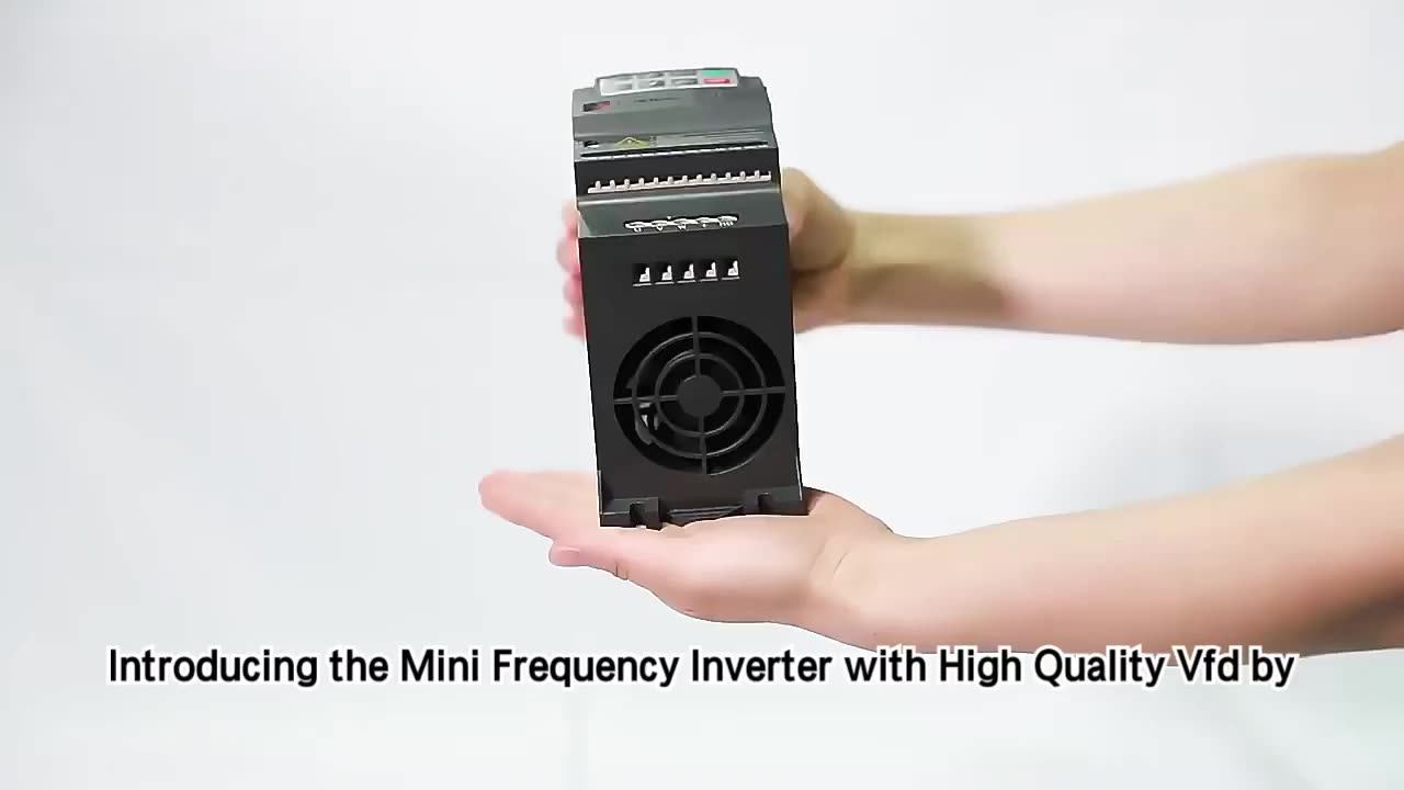 Igbt Mini Smart Three Phase 380v Vsd Inverter Water Pump Motor Inverter ...