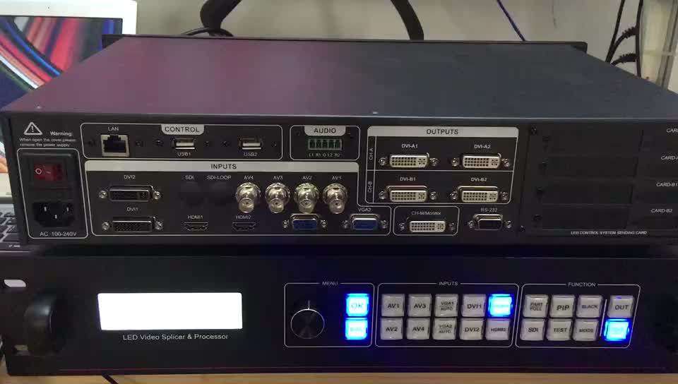 Stage Led Screen Video Processor For Video Splicing And Image Scaling,Switching Ams-sc358s With ...