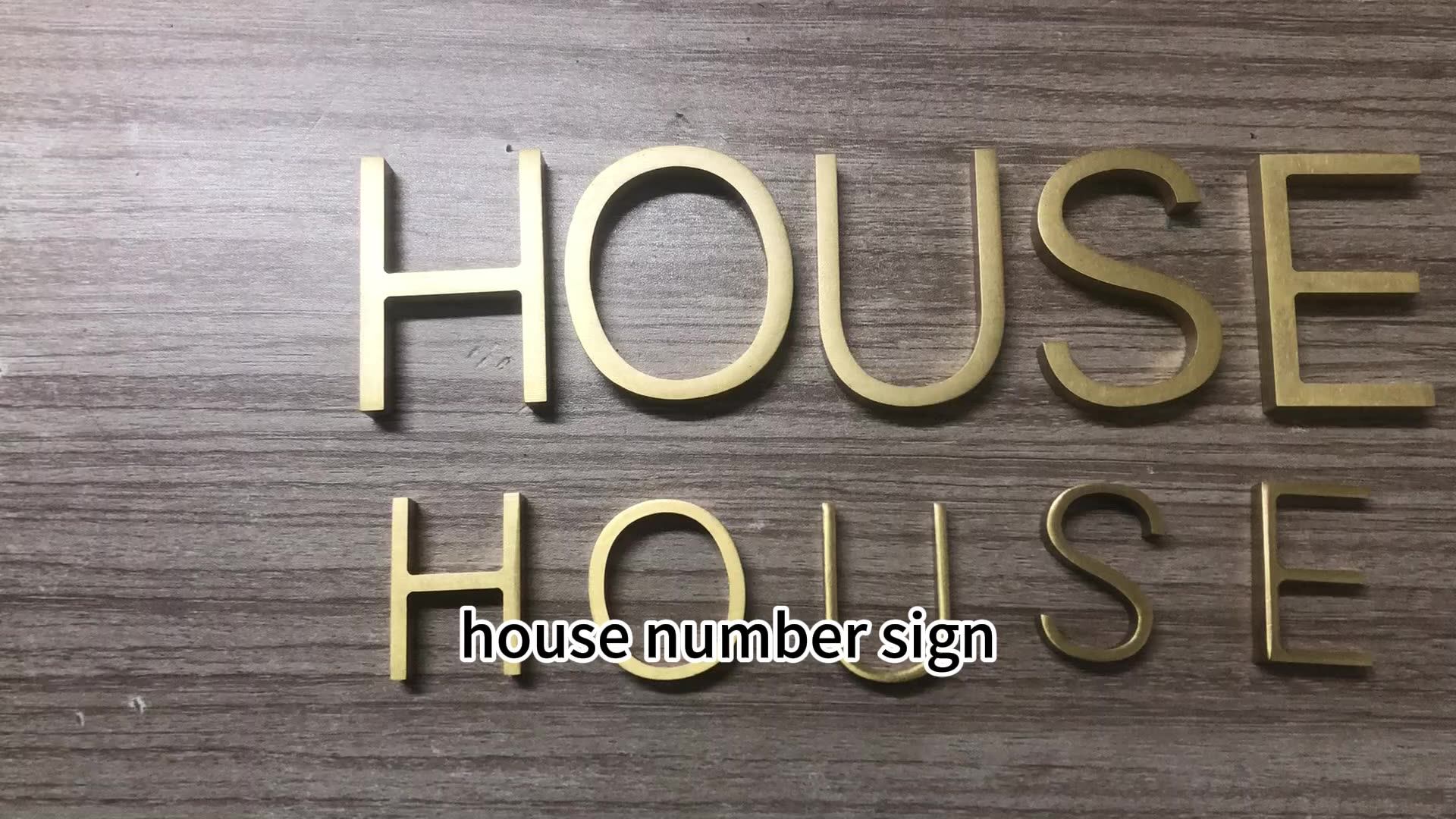 High Quality Metal Custom 3d Embossed Plaque Business Signage Supplier ...