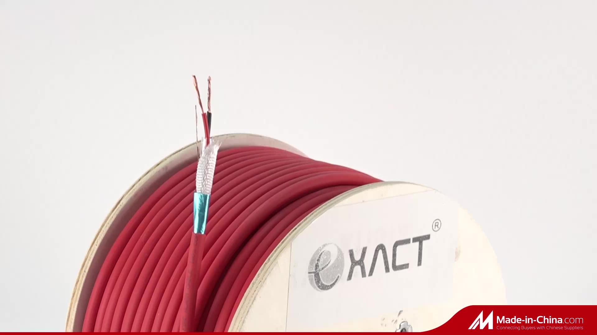 Listed 2x1.5mm2 Fire Resistant Twisted Pair Fire Alarm Cable 18awg ...