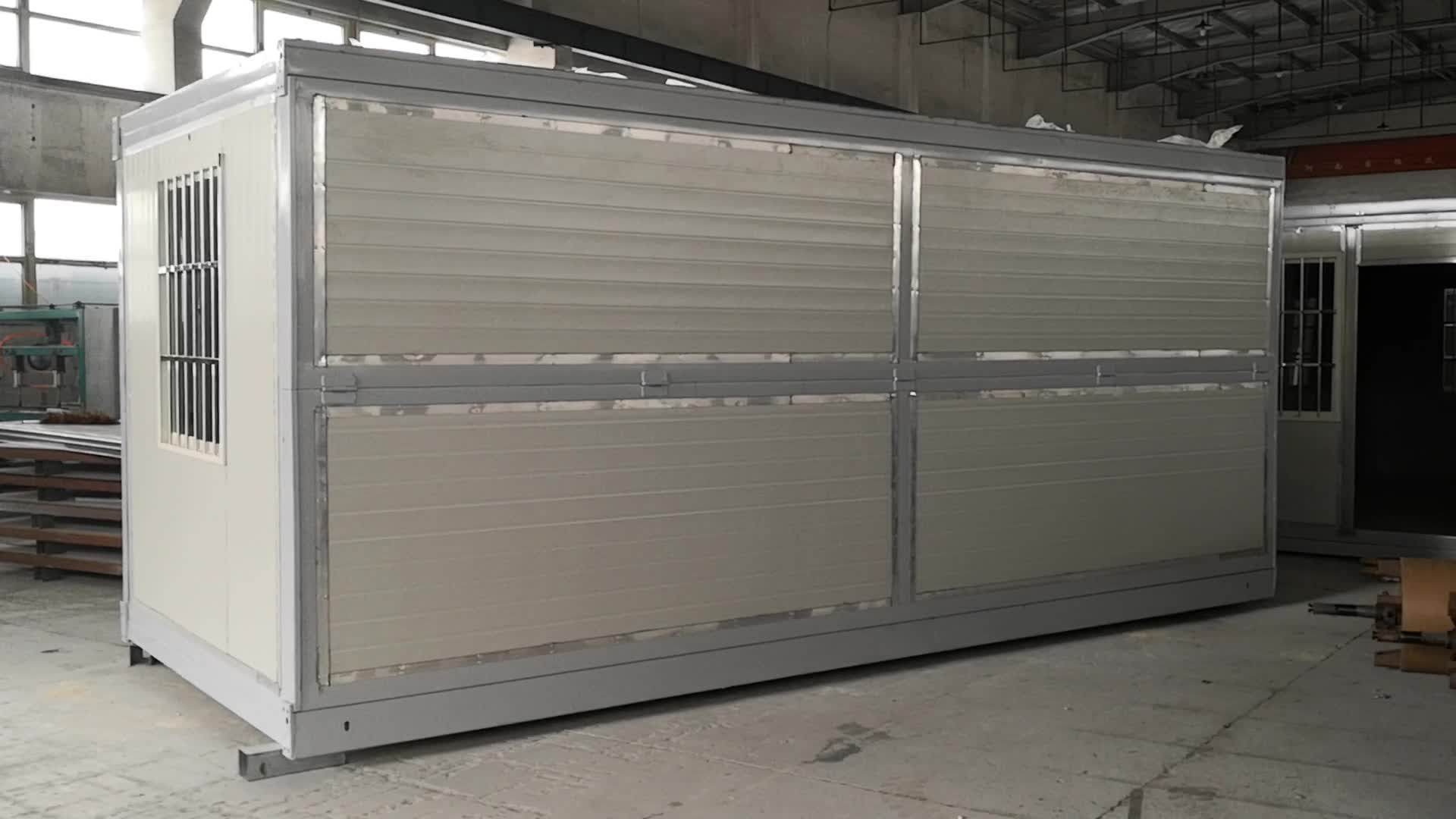 China Portable Collapsible Buildings 20ft Prefab Folding Container ...