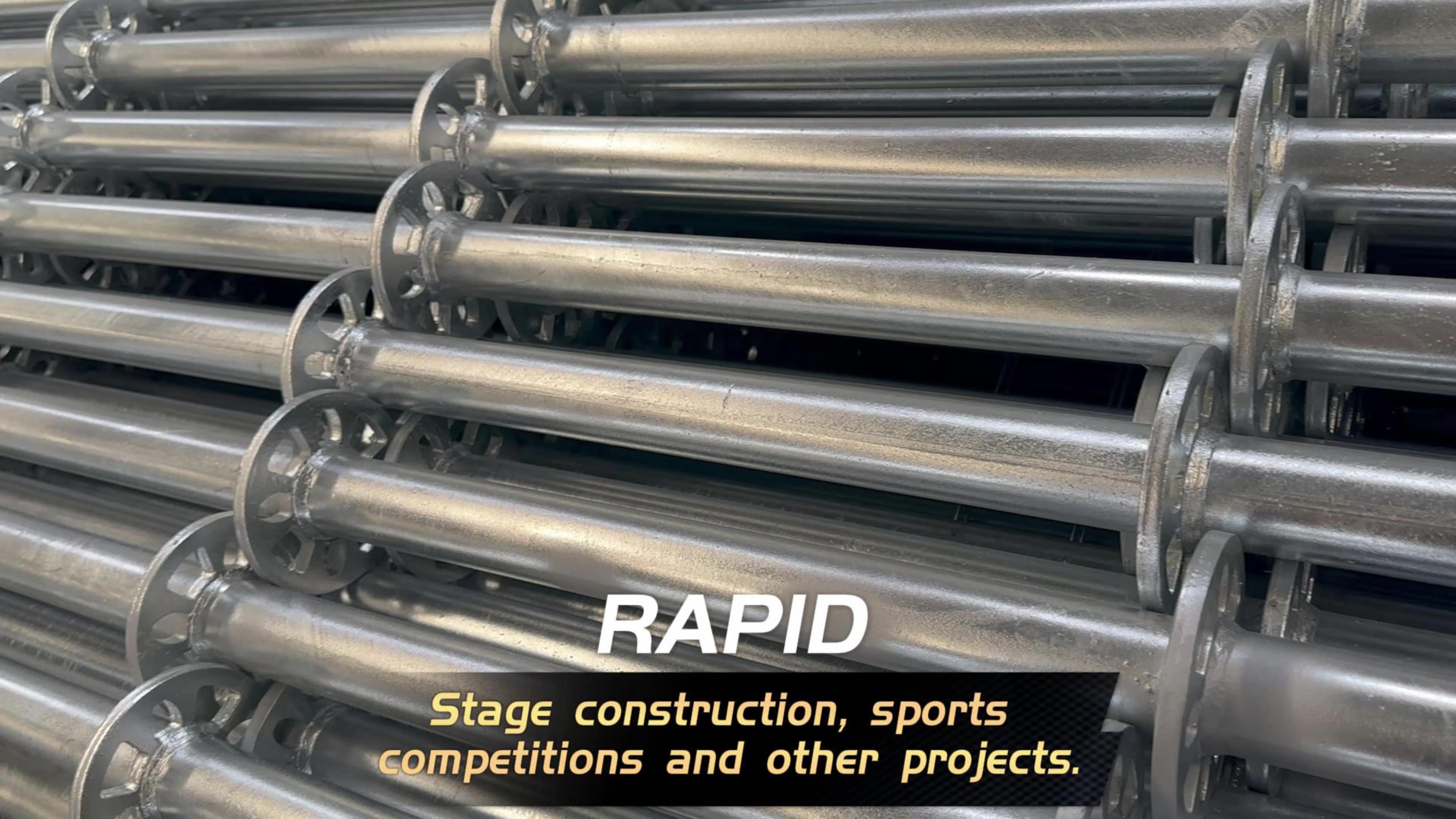 Heavy Duty Modular Andamio Layher Ringlock Scaffolding System Used In ...