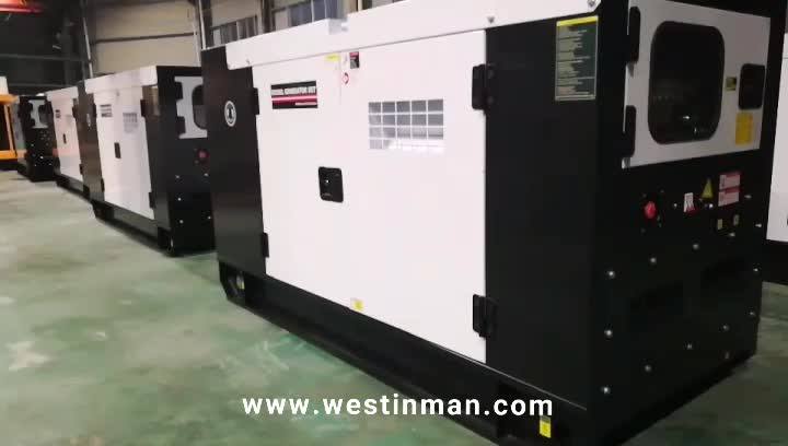 40kw Silent Electricity Generator 50 Kva Small Mute Generator With ...
