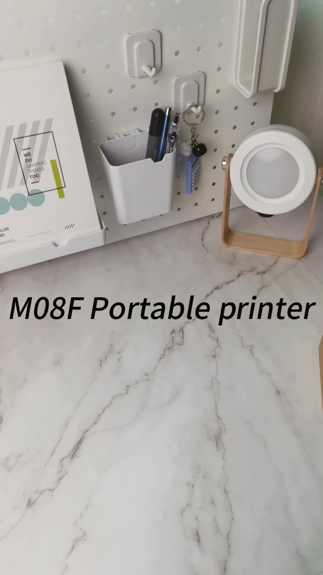 Phomemo Portable A4 Thermal Printer M08f-letter Printer Supports 8.5" X ...