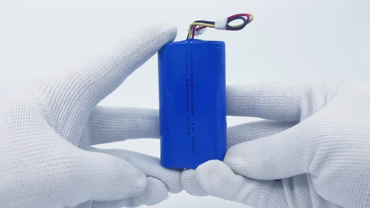 Customize 18650 Lithium Ion Batteries Dtp 18650-1s2p Battery 3.7v ...