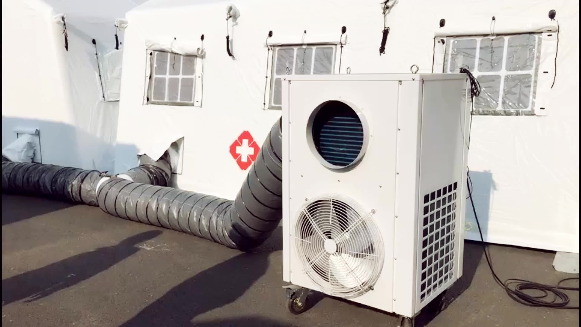 Field Hospital Mobile Cooling And Heating Air Conditioner Ttac-12hcwas ...