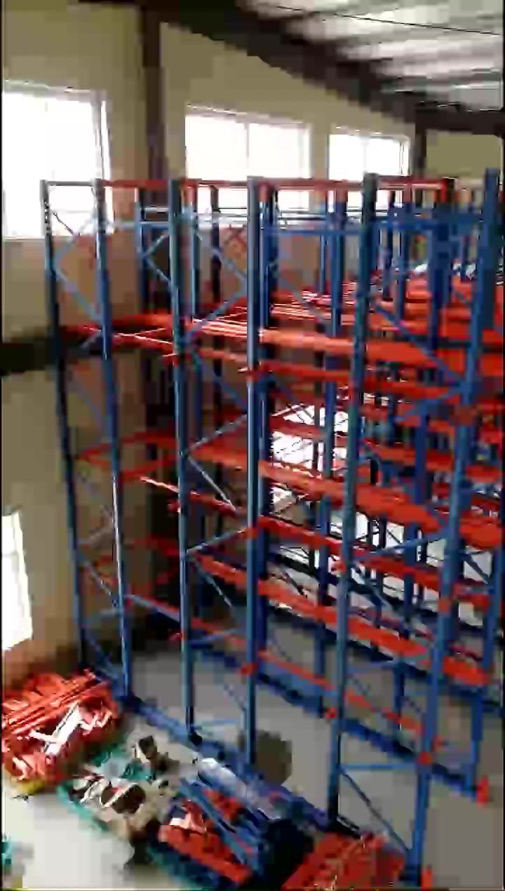 High Density Storage Rack Heavy Duty Drive In Pallet Racking System ...