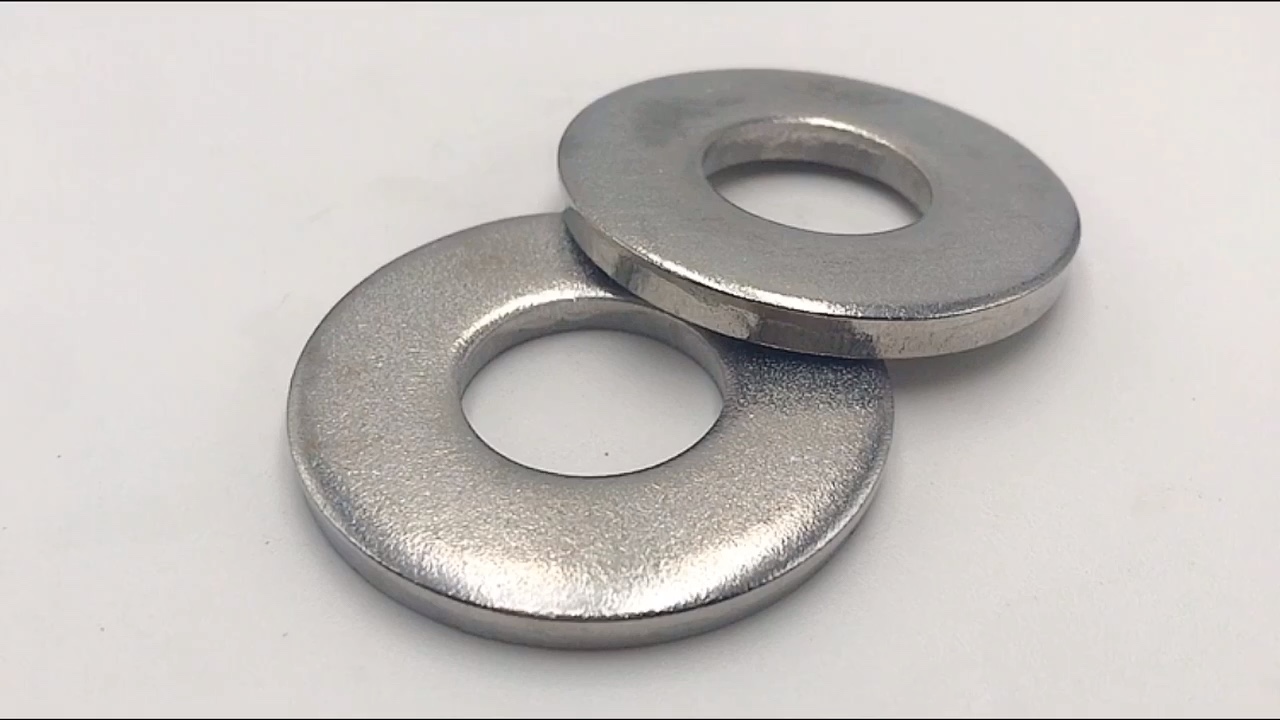 Din9021 Stainless Steel Large Flat Washers Round Plain Washer /gasket - Buy Din 9012 Flat Washer ...