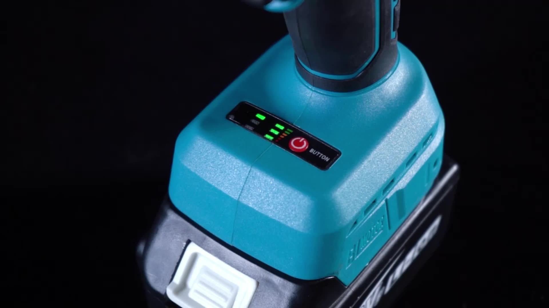 3100nm Brushless Electric Wrench 3/4 Inch Cordless Impact Wrench 588vf ...