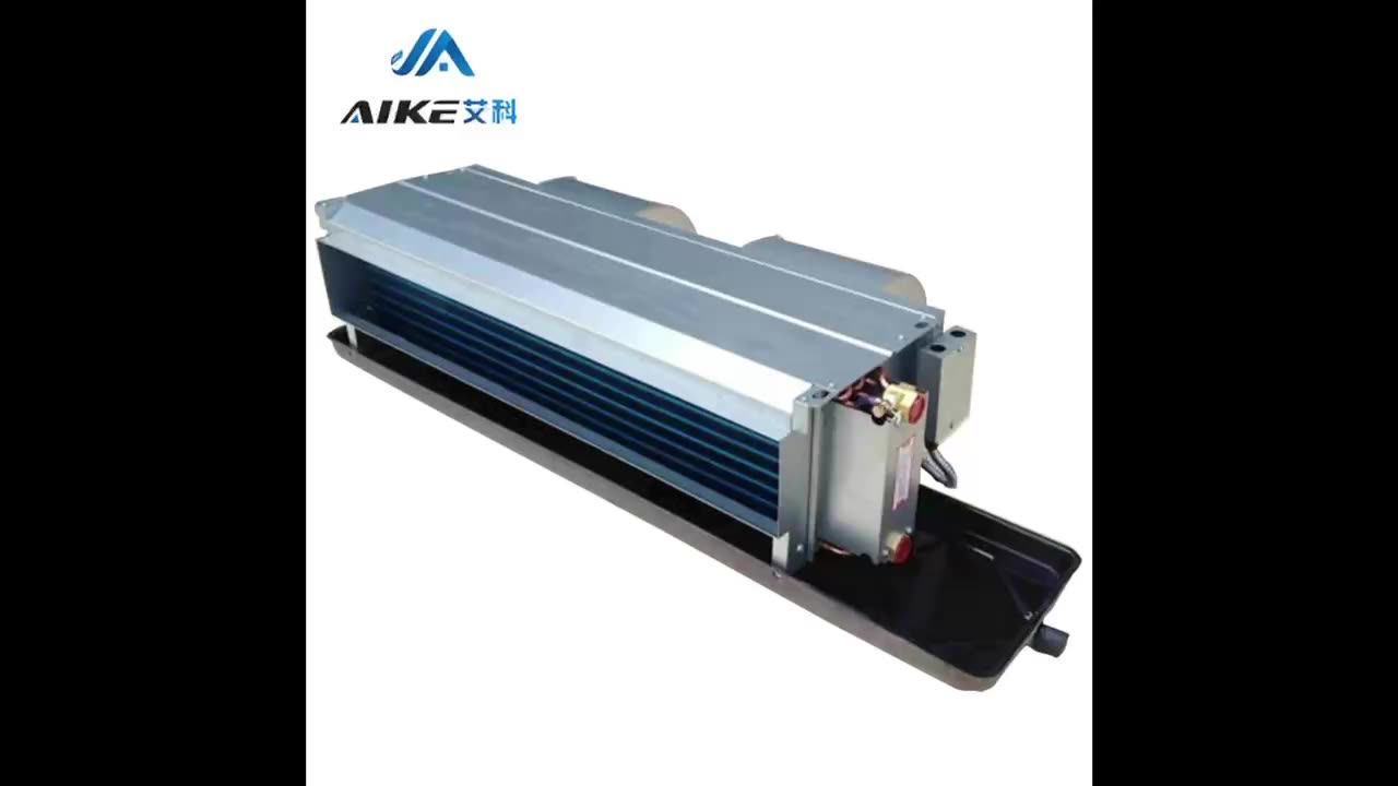 Horizontal Concealed Hydronic Fan Coil Unit - Buy Water Cooled Fan Coil ...