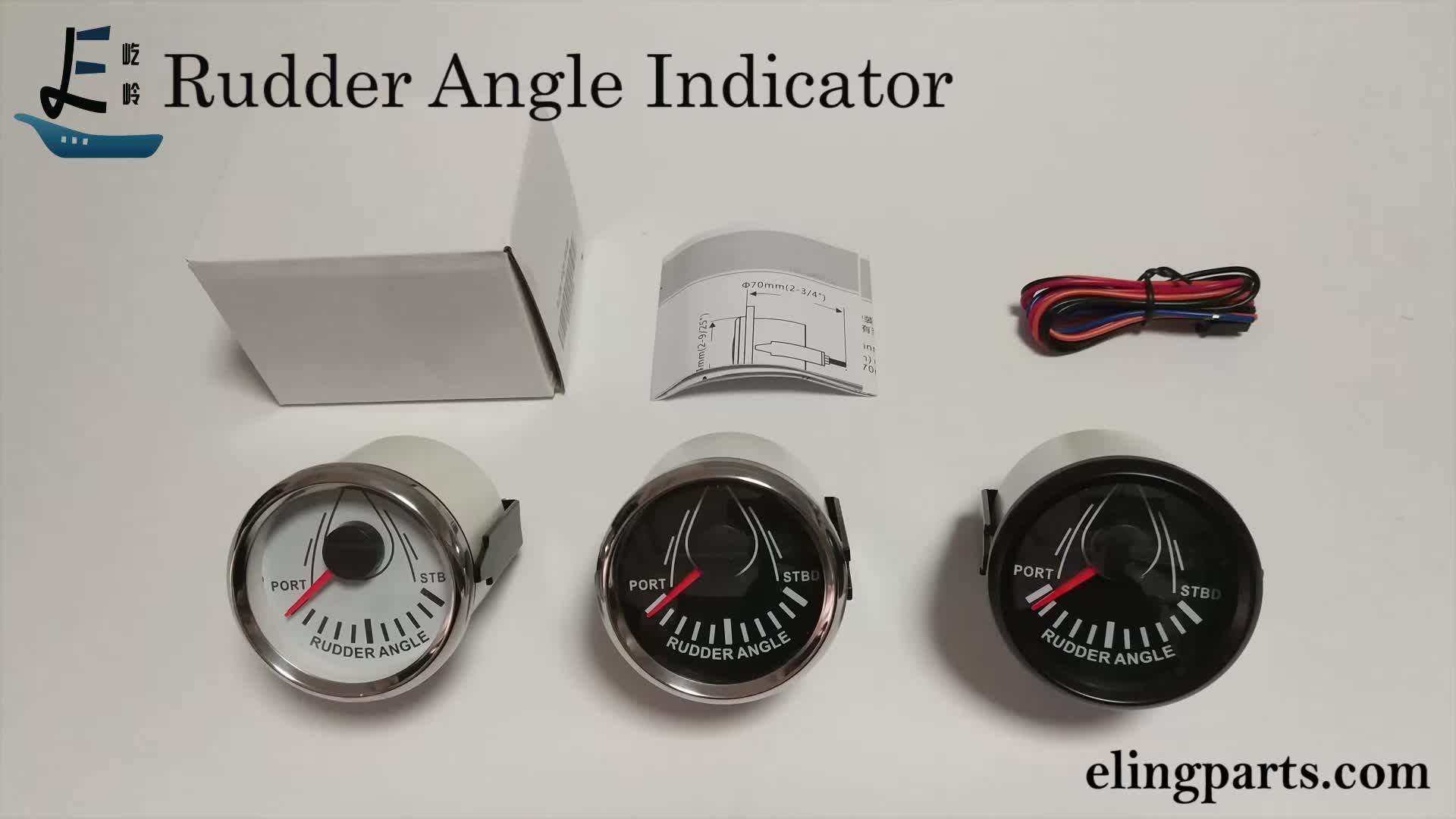Eling Boat Rudder Angle Indicator Gauge Meter 0-190ohm With Mating ...