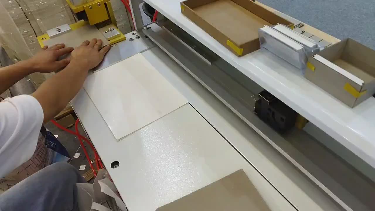 Manual Cardboard Grooving Machine Die-cutting And V Slots Grooving ...