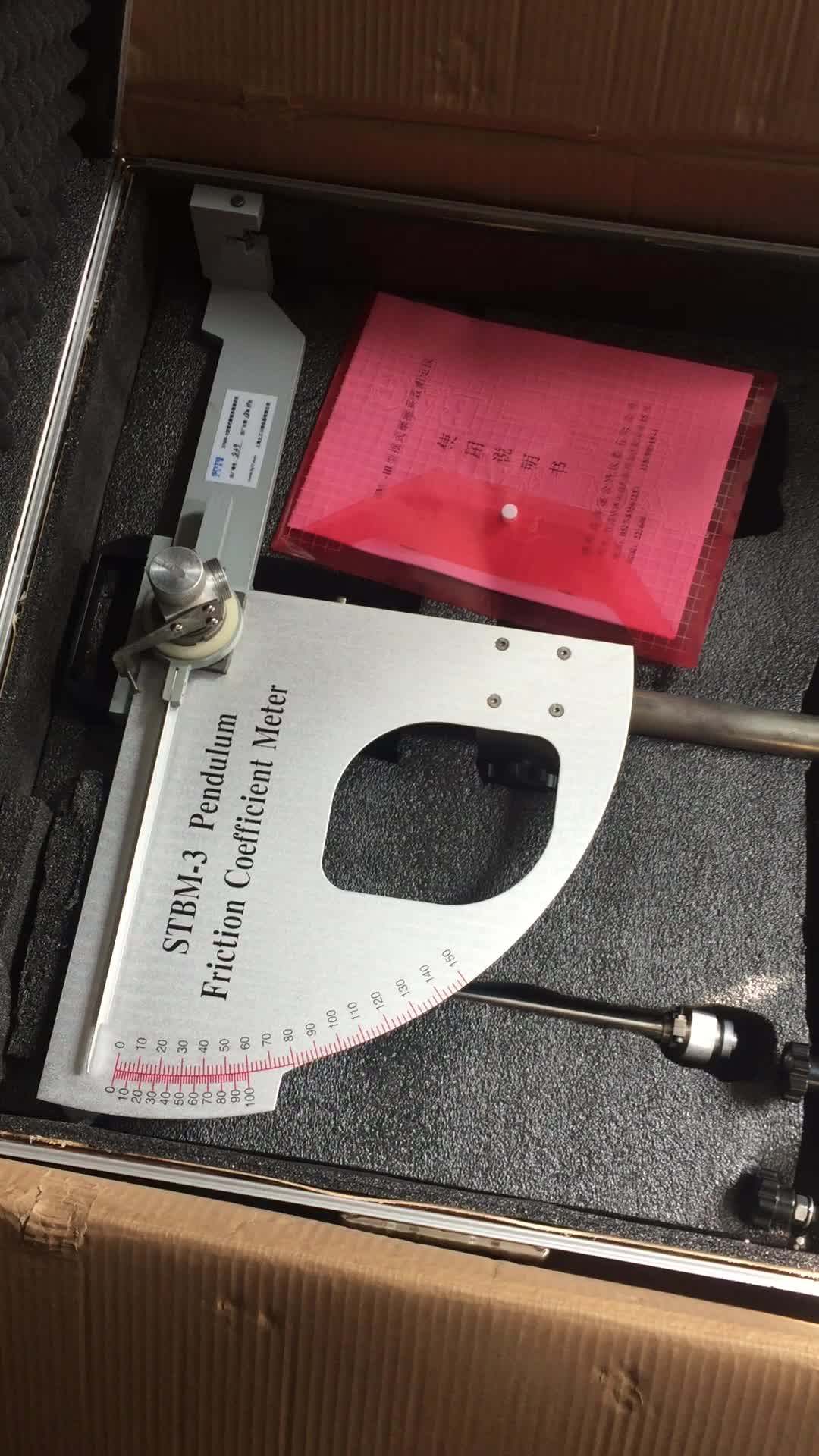 Stbm-2 A Measuring Instrument For The Pendulum Friction Coefficient ...