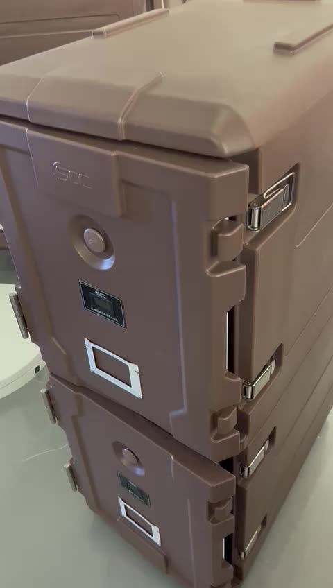 165l Brown Color Insulated Food Transport Box For Hot Or Cold Food ...