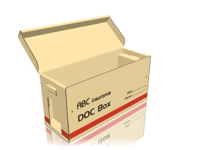 Waterproof Fish Seafood Shipping Box Corrugated Wax Coated Internal ...