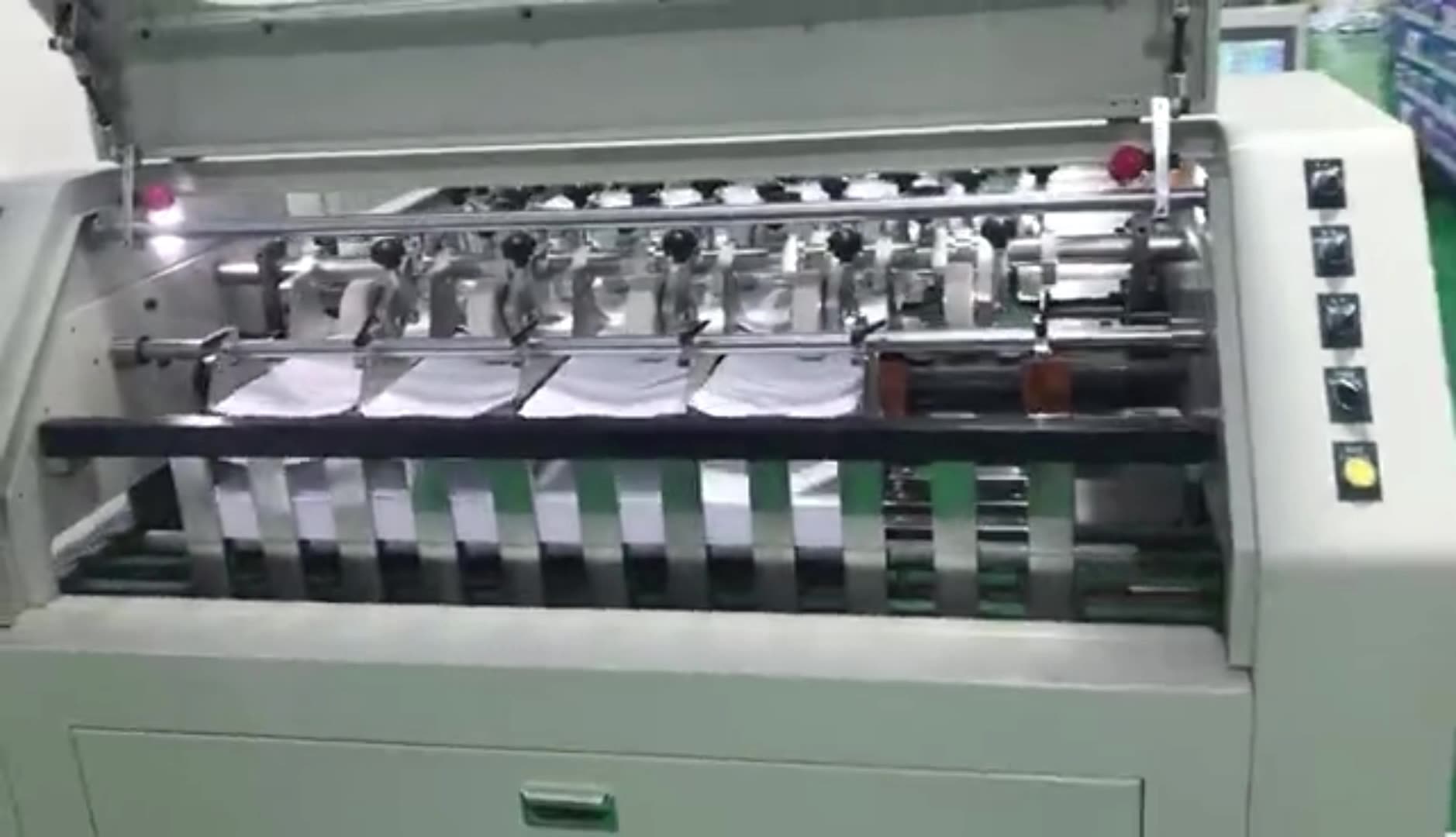 Mshqj-a4 Automatic Typing Paper A4 Paper Four Rolls To Sheet Cutting Machine A4 Productionline ...