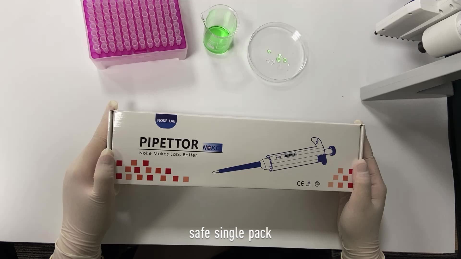 10-100ul Micropipette Autoclavable Pipette Gun - Buy 10-100ul Automatic ...