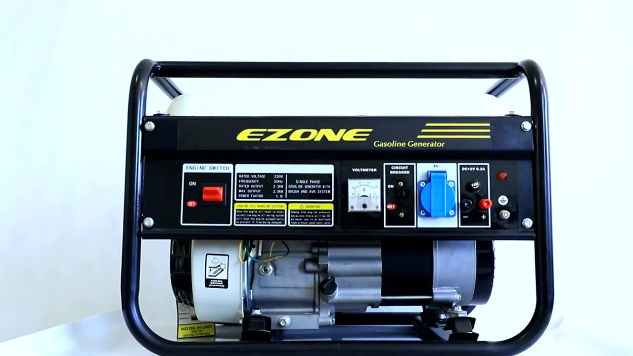 Benzinli Jeneratorler Genset Motores Generadores De Energia 1000 W 1000 ...