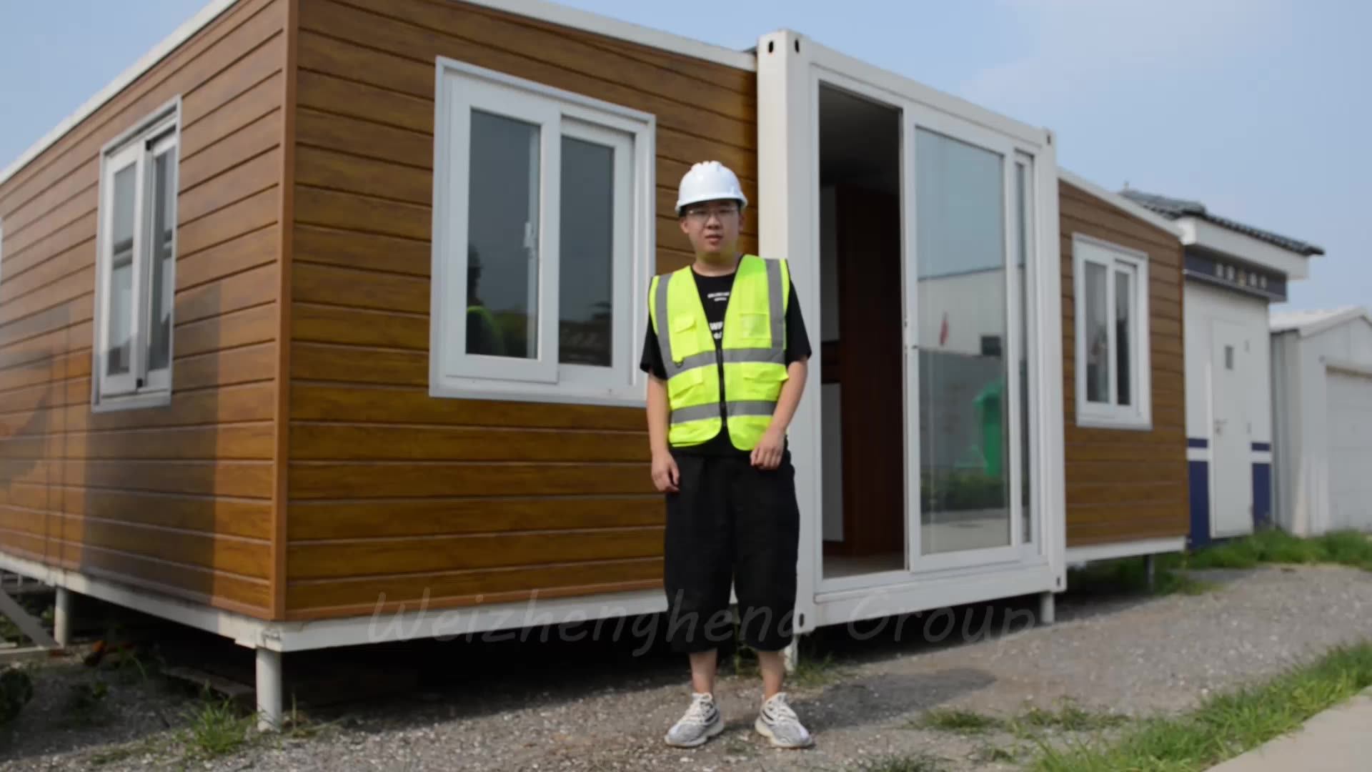 Cheap Price Living Modular Home Portable Expandable Container House ...