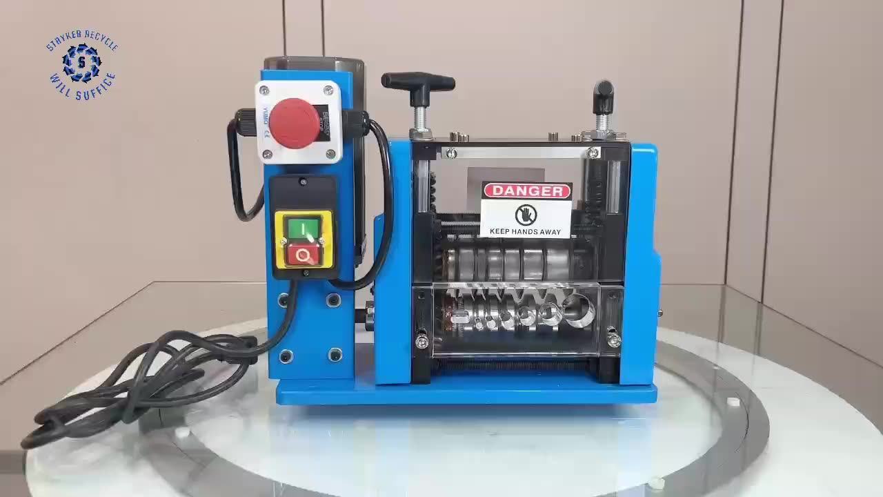 2024 Stryker Machinery Copper Metal Scrap Copper Wire Recycling Machine ...