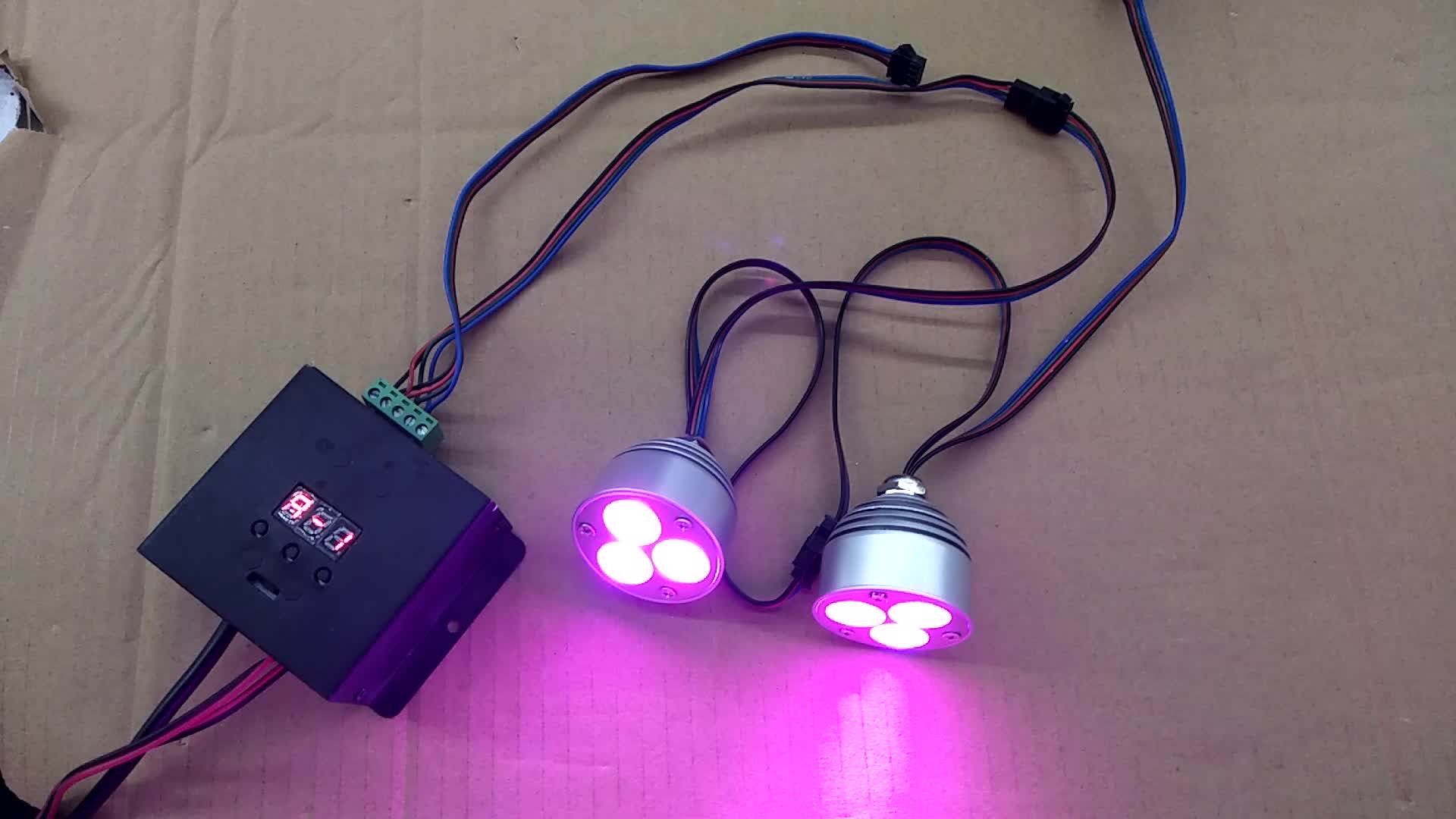 Wholesale Price 6w Mini Rgb Led Spot Light Dmx Controlled 12v Dc - Buy ...