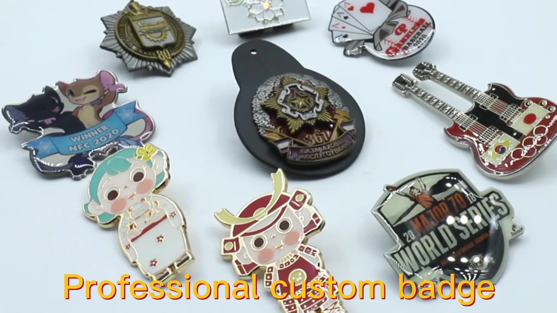 Factory Custom Logo Design Metal Badge Fashion Pin Souvenir Anniversary ...