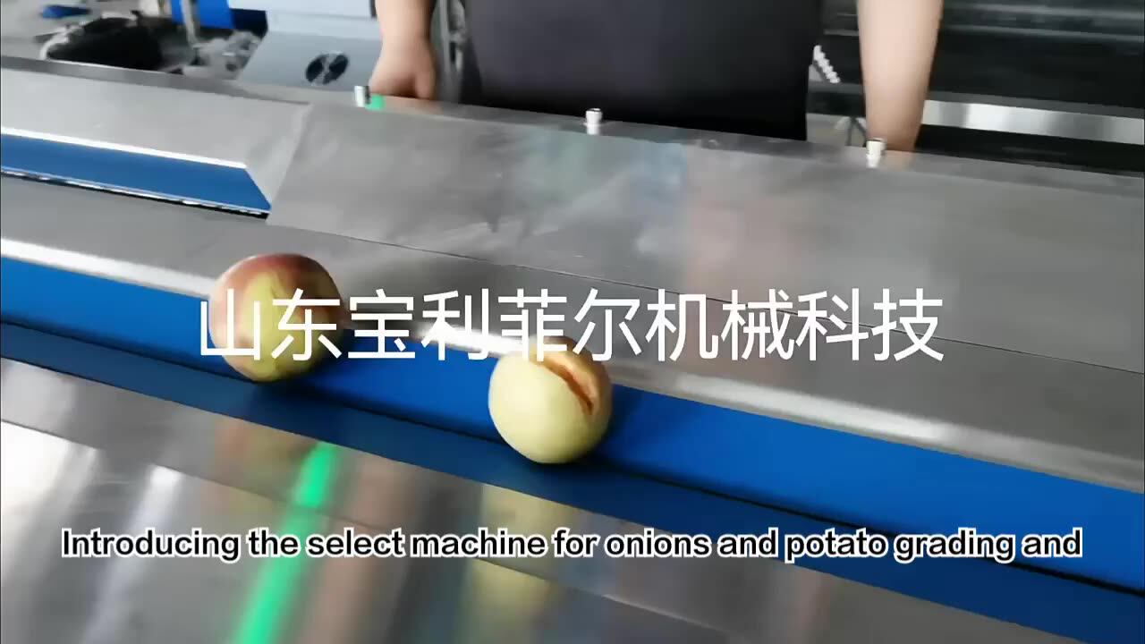 Select Machine For Onions Potato Grading And Sorting Machine Weight ...