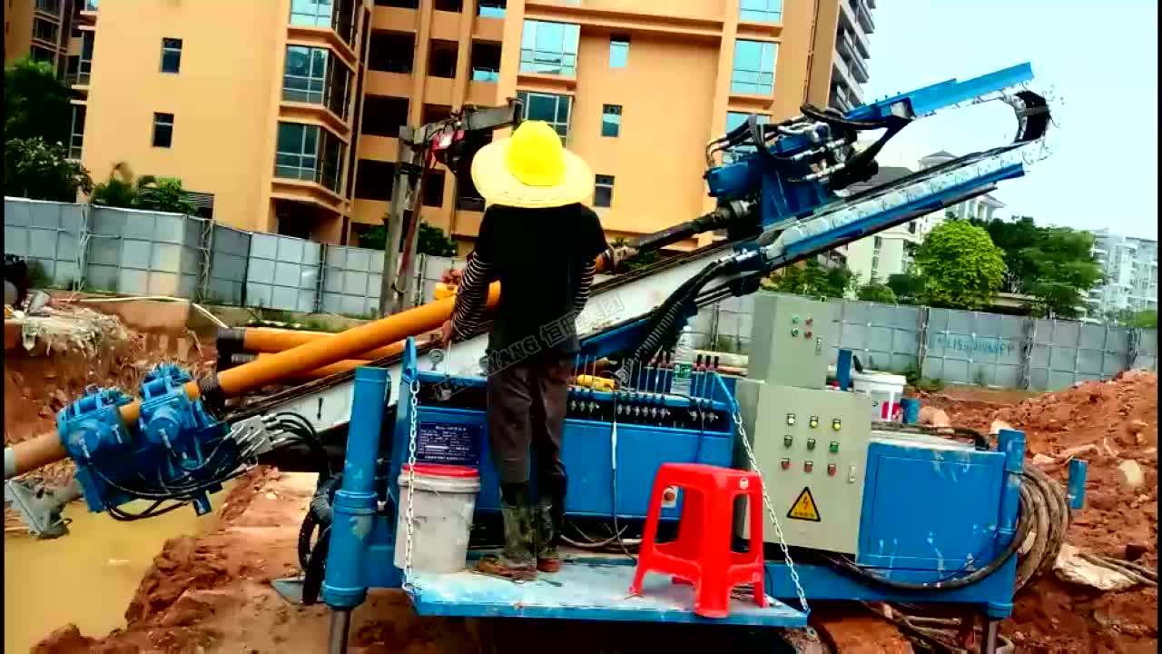 Soil Nailing Ground Anchor Crawler Mounted Drill Machine - Buy Soil ...