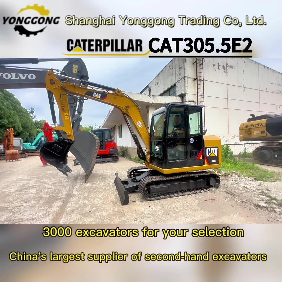 Mini Excavator Cat305 Cat 305.5e 5 Ton Crawler Excavator For Sale - Buy ...