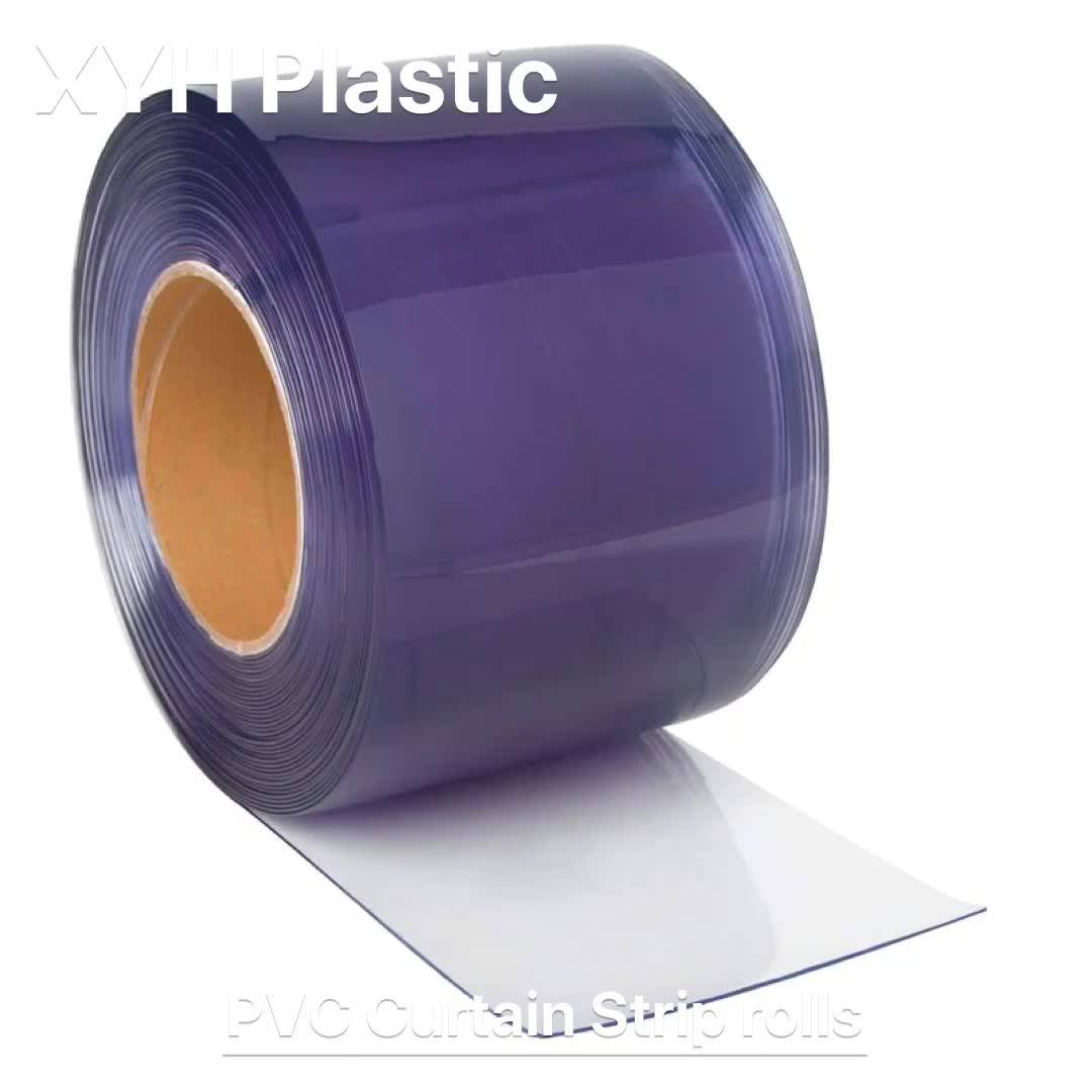 Super Clear Transparent Pvc Curtain/ Sliding Pvc Curtain Strip Roll ...