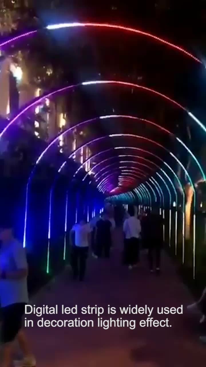 Ws2811 60leds Dream Color Led Strip Light - Buy Ws2811 Rgb Led Strip ...