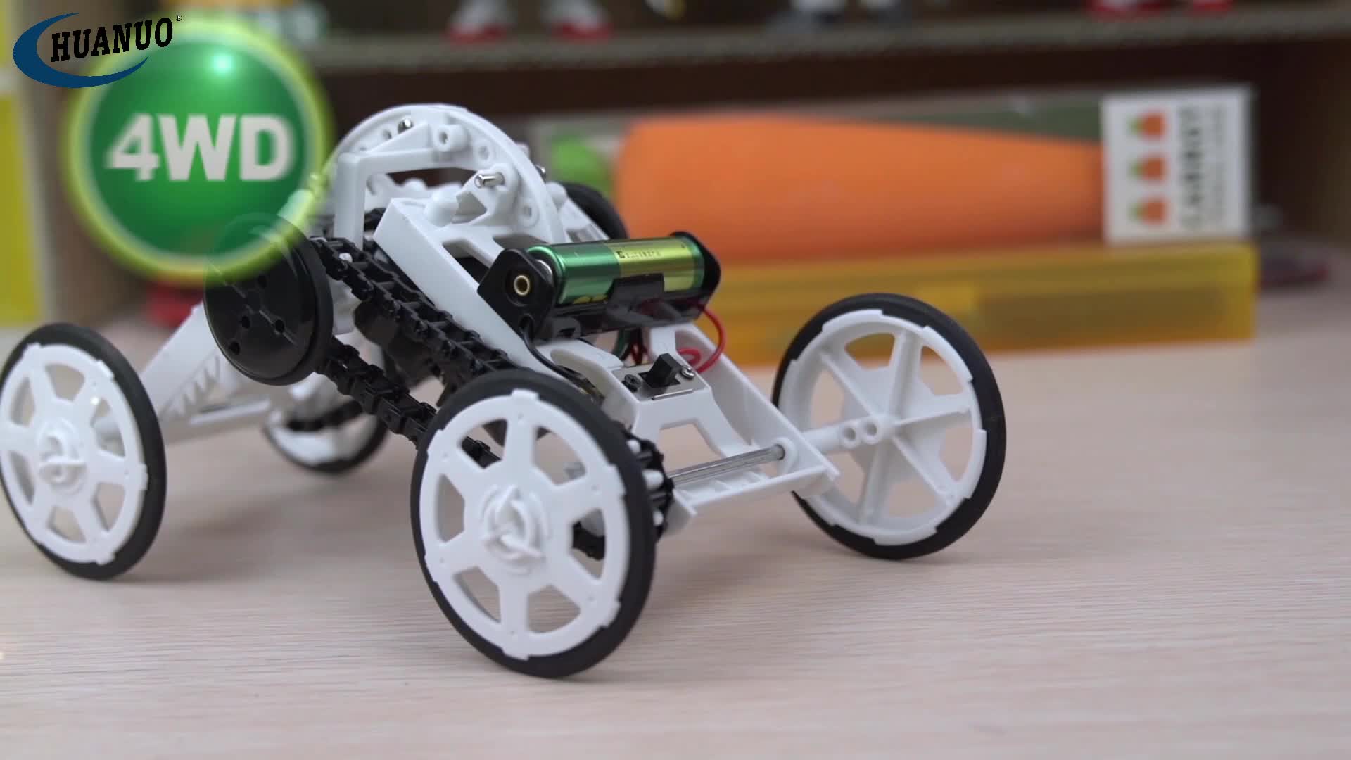 Play Educational Climber Car Climbing Vehicle 4wd Stem Diy Assembly Car ...