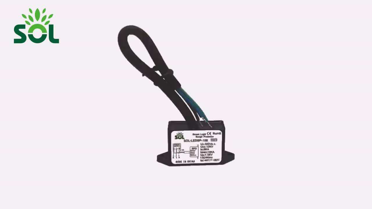 Newest Design 220-240v 5ka 10kv Ac Led Surge Protector For Led Street ...