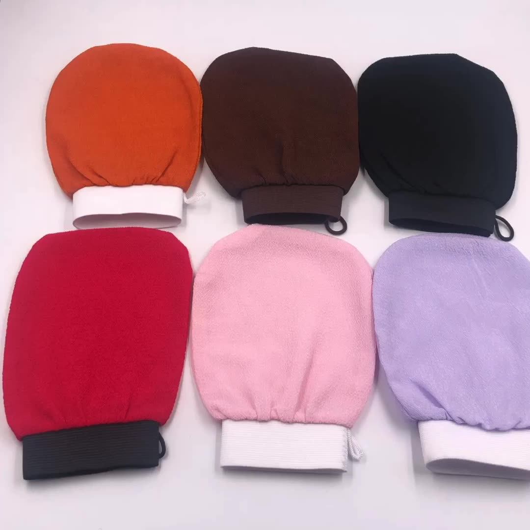 Hammam Gloves Mitten Remove Dead Skin Bath Body Scrub Mitt,Deep ...