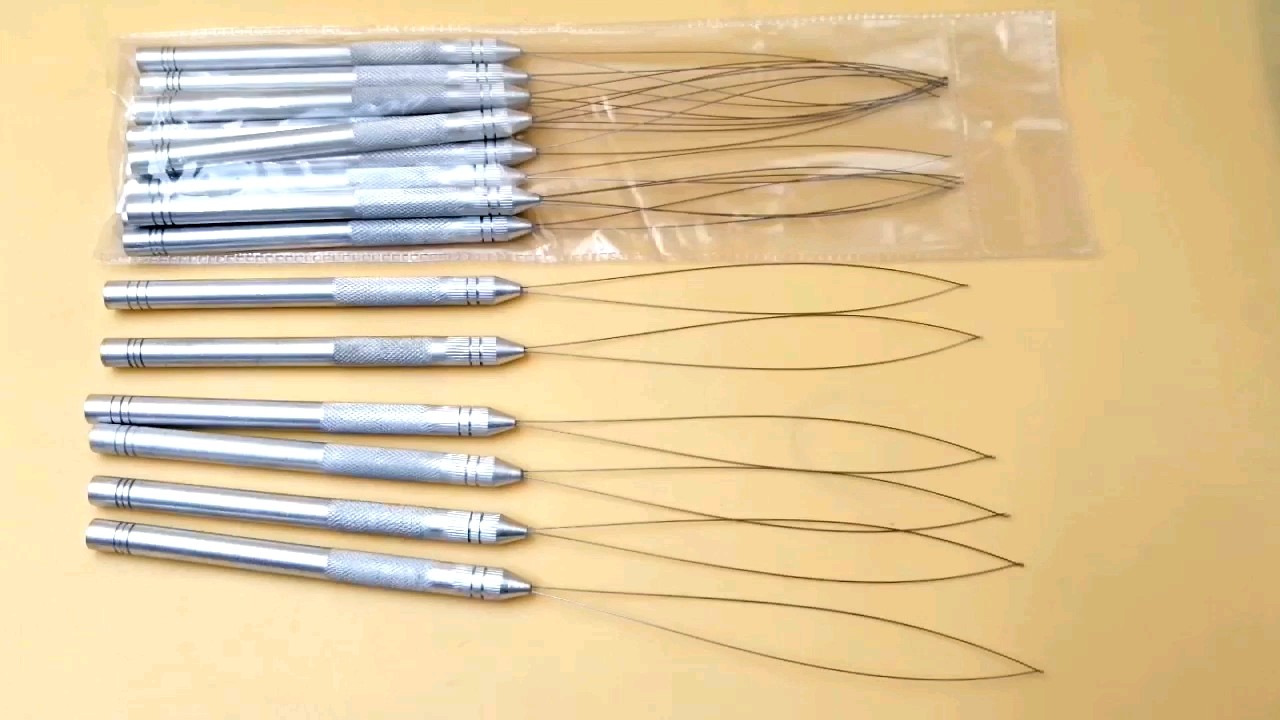 Metal Loop Pulling Threader For Hair Extension Tools - Buy Loop Theader ...