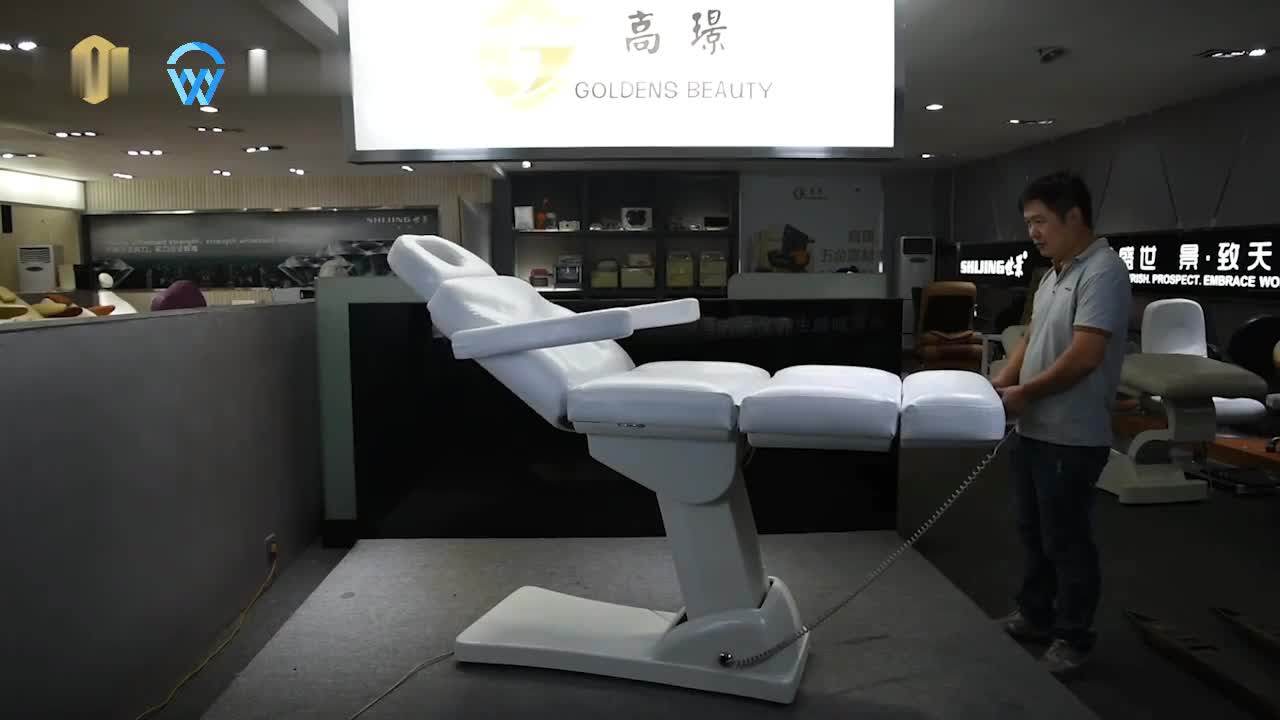3 Motors Facial Bed Beauty Salon Electric Massage Table With Ce Hr002 ...