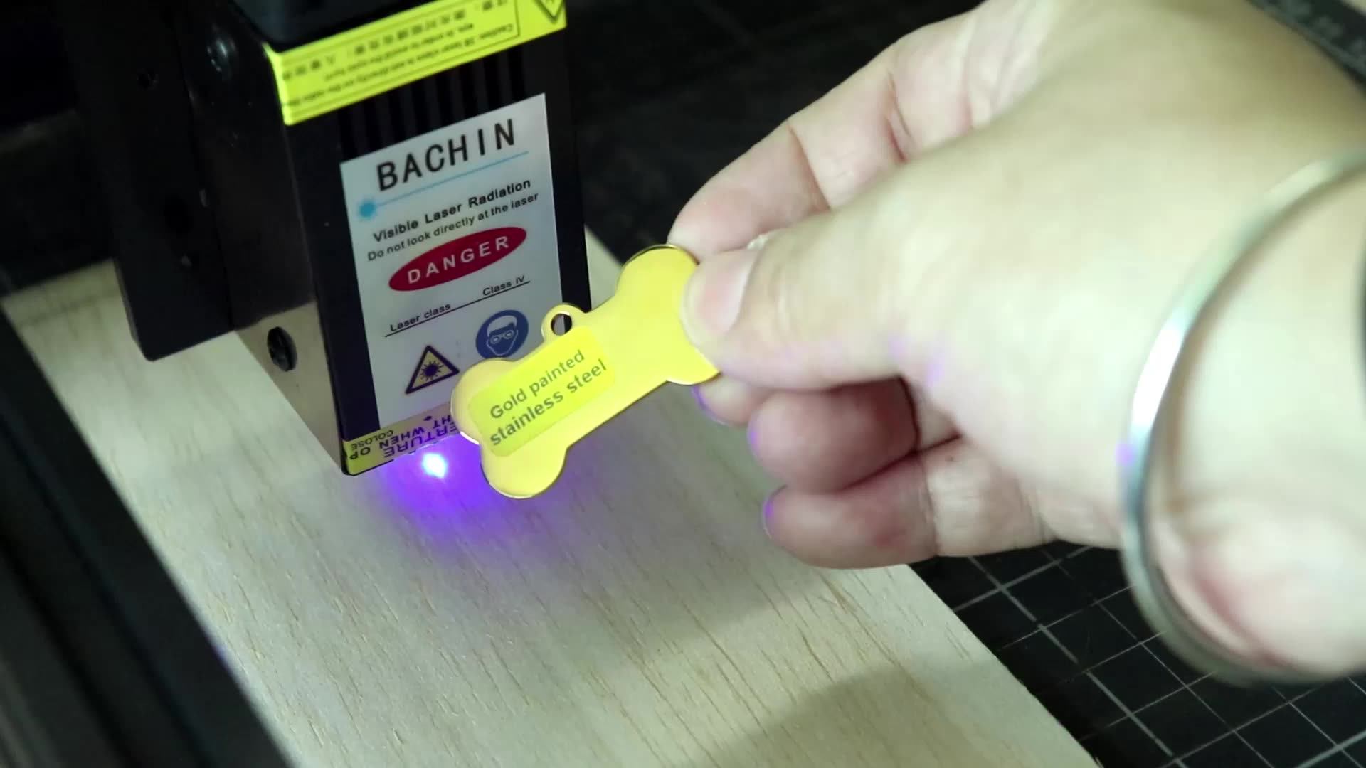 Bachin 40w Laser Module 450nm Laser Head Blue Light For Cnc Laser ...