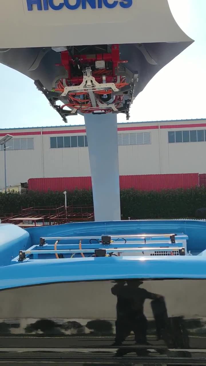 Electric Bus Charging Structures Overhead Pantograph Chargers Fastest E ...