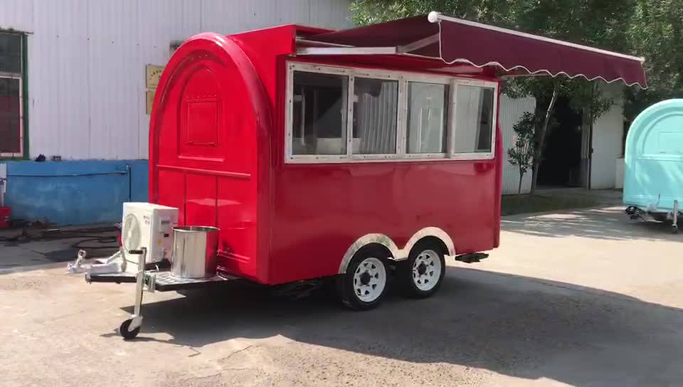 2020 Hot Sale Mobile Food Trailer Food Cart Cooking Trailer/mobile ...