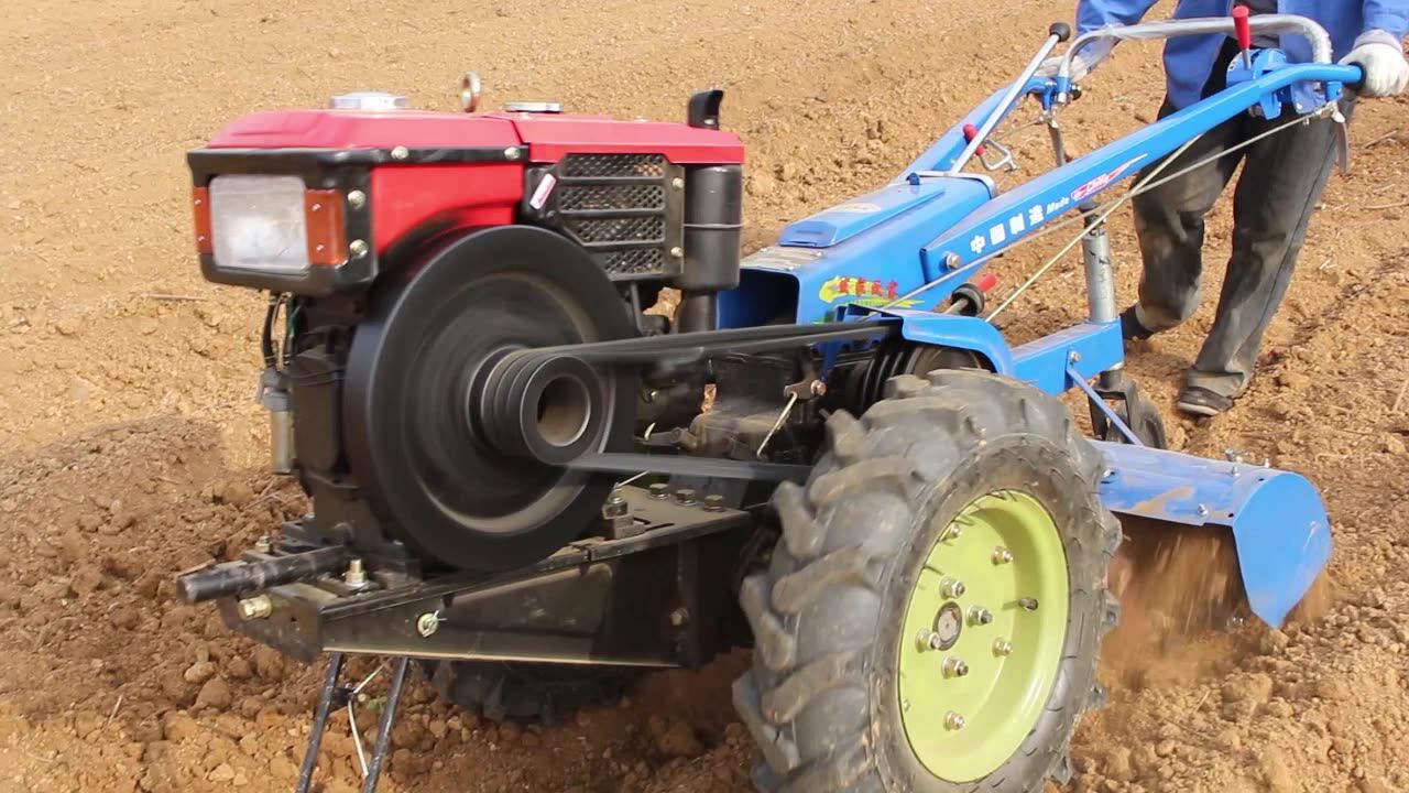 8-22hp Rotary Cultivator Diesel Engine Petrol Mini Rototiller Farm ...