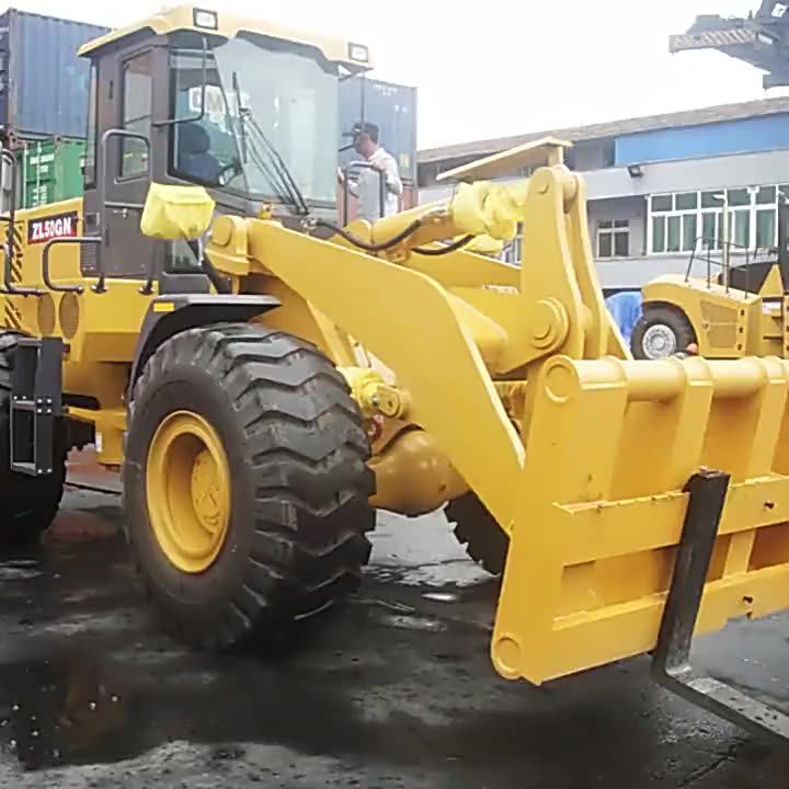 Original New 5ton Loaders Zl50gn Wheel Loader With Weichai Or Cumm-ins ...